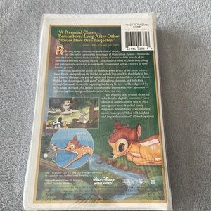 Disney | Media | Walt Disneys Bambi Vhs Fully Restored Limited Edition ...